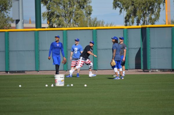 Cubs Insider Exclusive Photos and Video of Cubs' Early Arrivals Putting ...