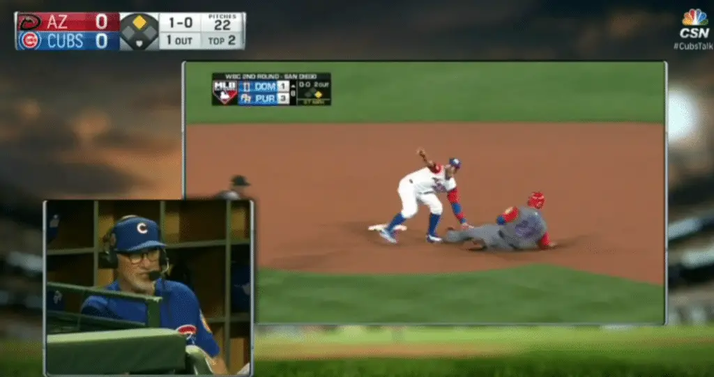 Watch: Joe Maddon Talks About Javy Baez's Tag in WBC