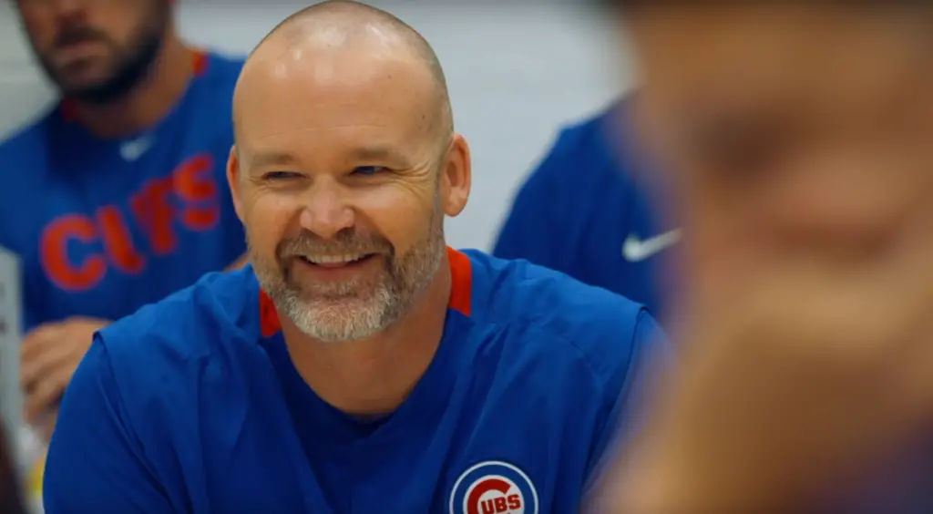 Watch: David Ross Leads Spring Training Staff Meeting