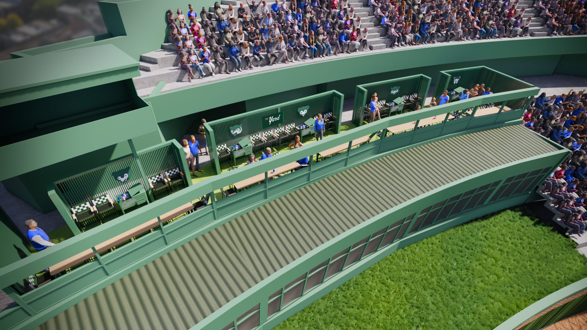 Chicago Cubs The Yard Rendering