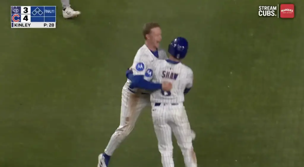 WATCH: Matt Shaw Hits Walk-Off Single