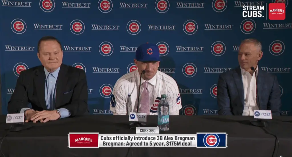 Quick Bullets from Alex Bregman's Introductory Presser